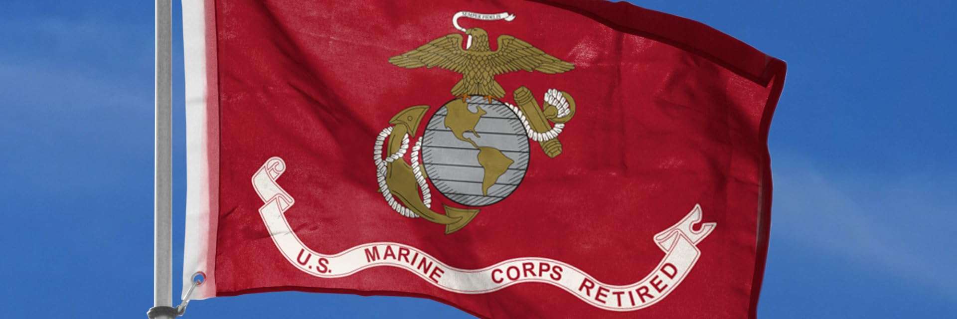Marine Corps Retired Flags - Promo Patriot's Online Flag Store